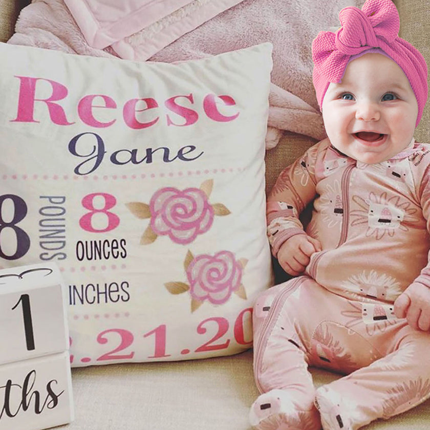 Personalized Baby Birth Art, Custom newborn gifts, Kids Name Frames